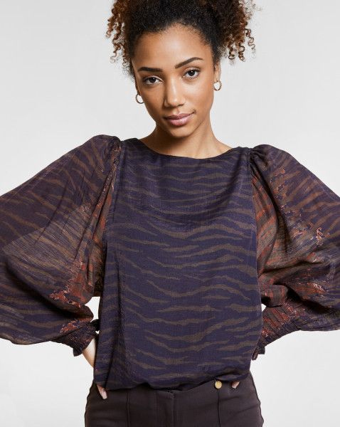 FreeBird Tisha Blouse Bruin online kopen bij LDH Moda. Tishabrown