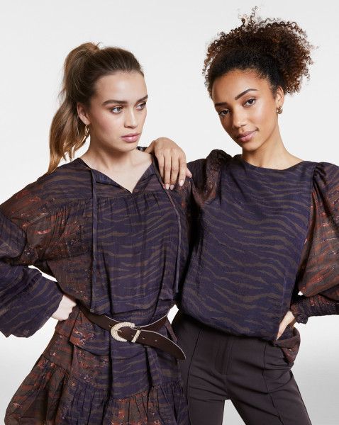 FreeBird Tisha Blouse Bruin online kopen bij LDH Moda. Tishabrown