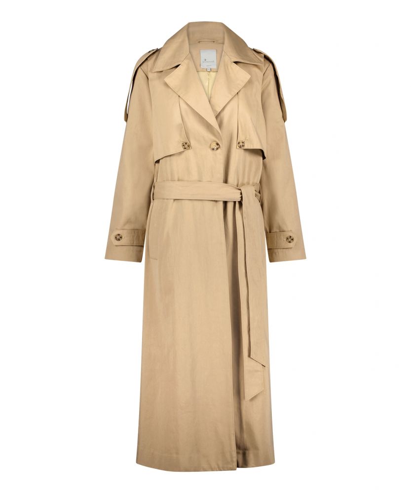 Goosecraft GC Essie Trenchcoat online kopen bij LDH Moda. GC Essie-Oatmeal