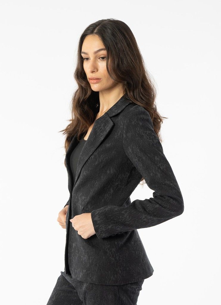 Elias Rumelis Laura Blazer Jacquard Black online kopen bij LDH Moda ...